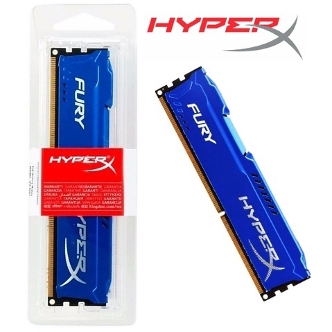MEMORIA KINGSTON HYPERX FURY BLUE, 4GB, DDR3, 1600 MHZ, CL10. – Belcon ...