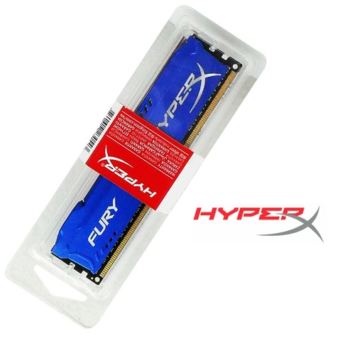 MEMORIA KINGSTON HYPERX FURY BLUE, 8GB, DDR3, 1600 MHZ, CL10. – Belcon Group S.A.C.